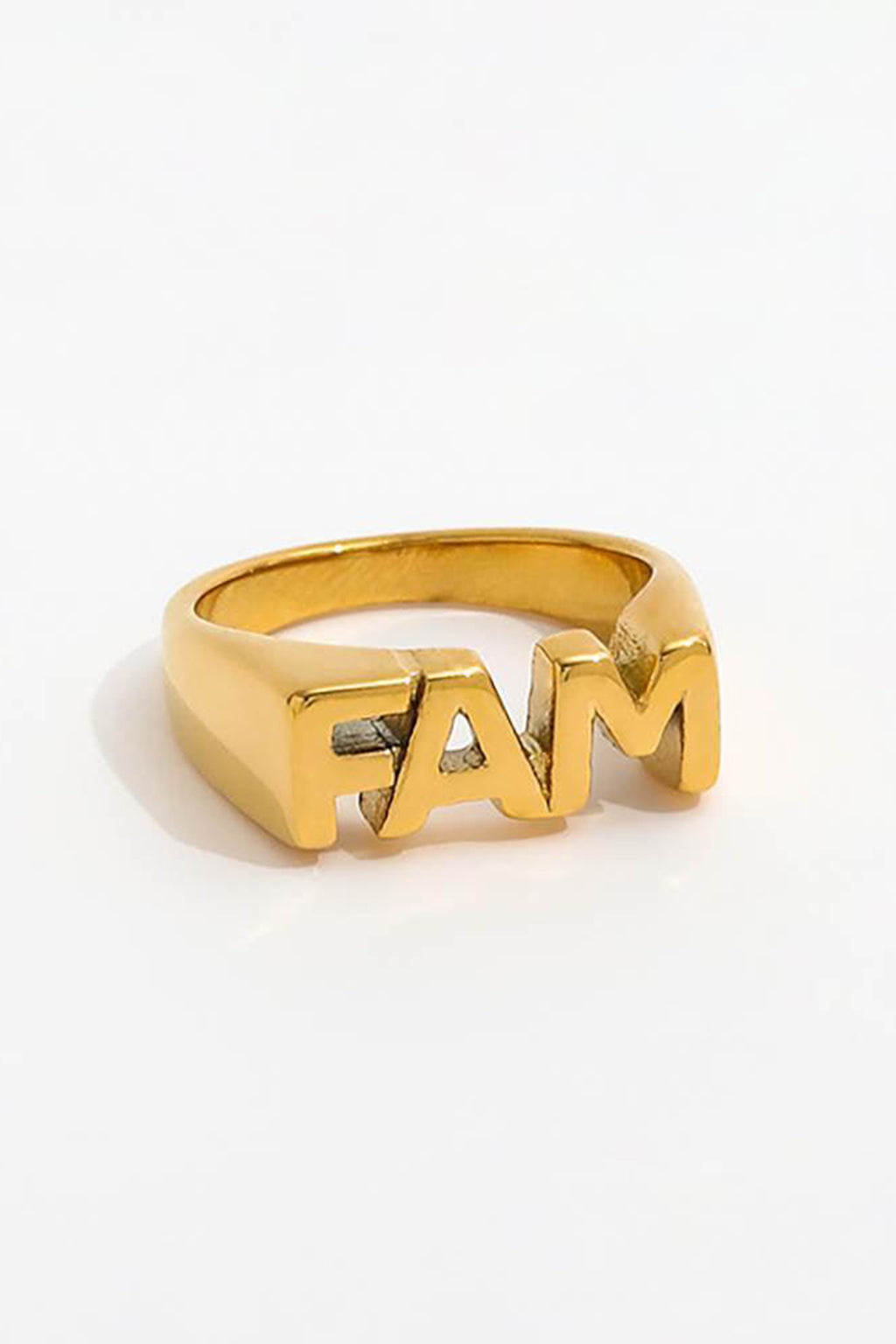 muun studios FAM Ring - 18K Gold Plated